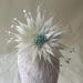 Sage Plume Feather Flower Handmade Natural Dyed Feather Flower ...