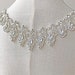 Wedding Rhinestone Motif Crystal Necklace Jewel Crystal - Etsy