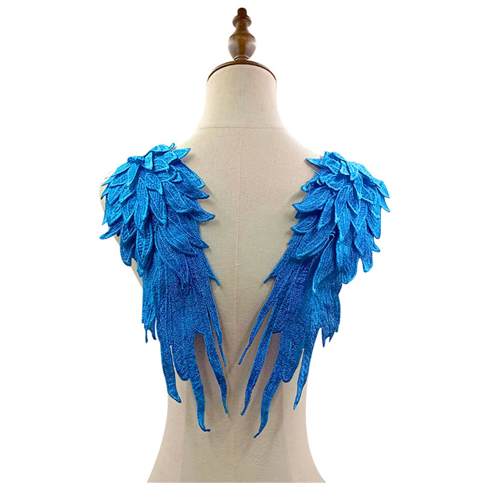 1 Pair Guipure Women Sew on Angel Wing Neckline Lace Trim - Etsy