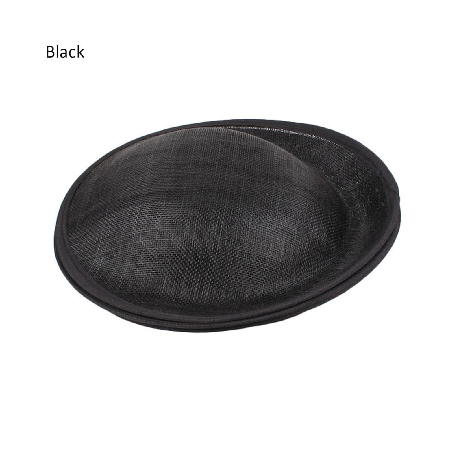 Round Shape Linen Bottom Bridal Hair Accessories Hat Bottom Fascinator ...