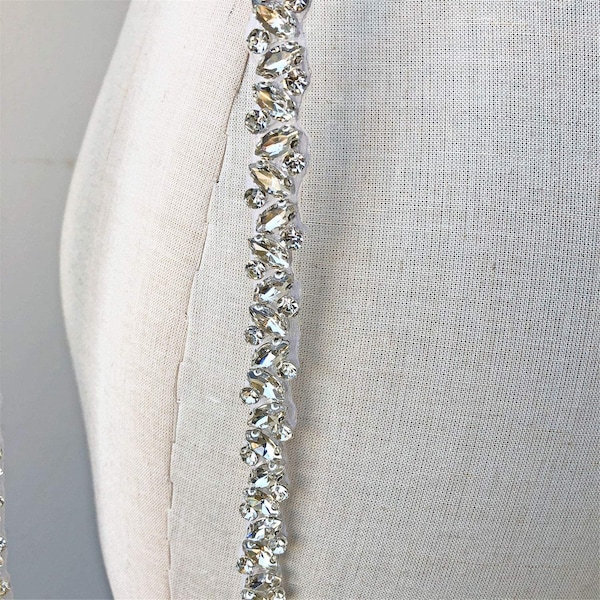 Rhinestone Straps - Etsy
