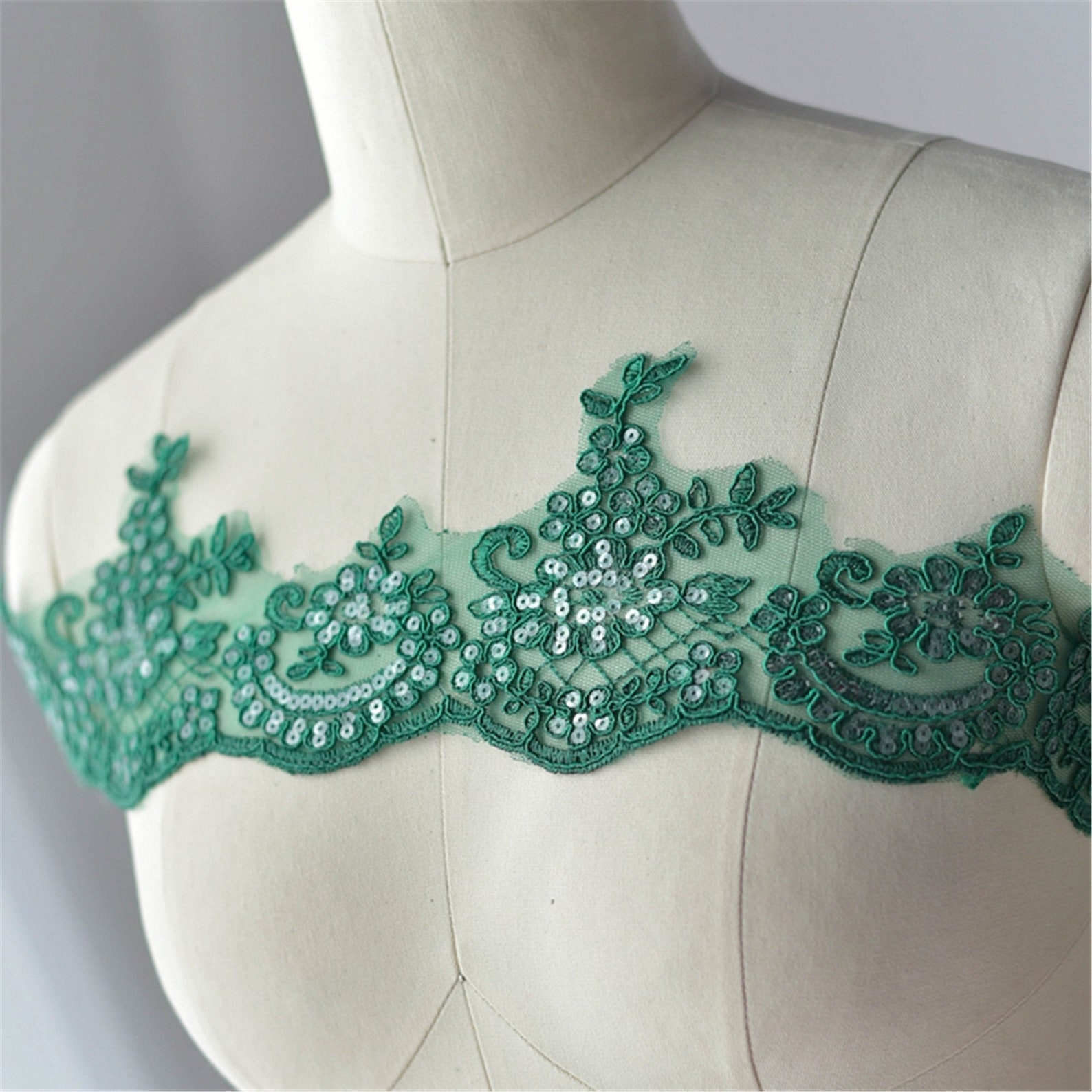 11 Color Elegant Corded Embroidery Bridal Evening Dress Ribbon - Etsy