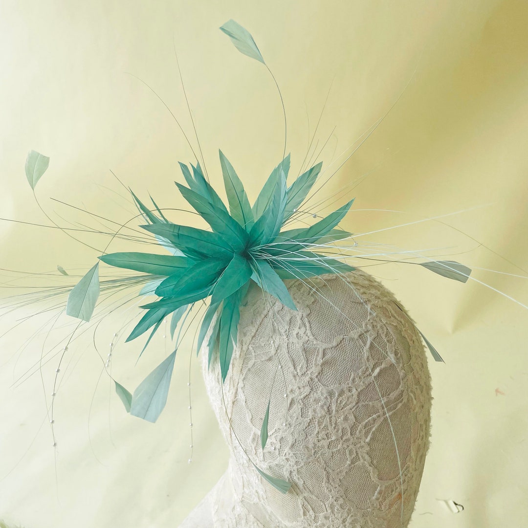Faux Flowers Millinery Handmade Goose Feather Flower Natural Dyed ...