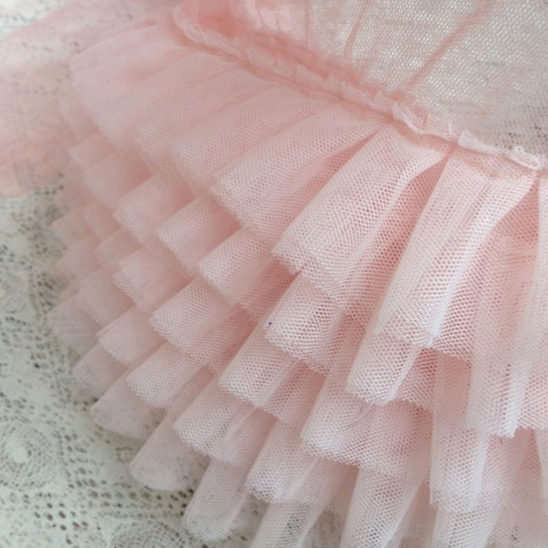 Delicate Ruffle Lace Trim Multiple Layers Ruffles Embellished - Etsy