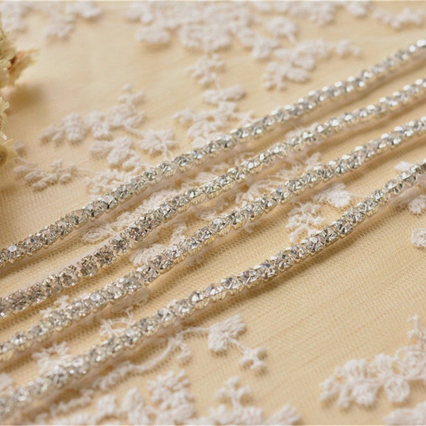 Rhinestone Straps - Etsy