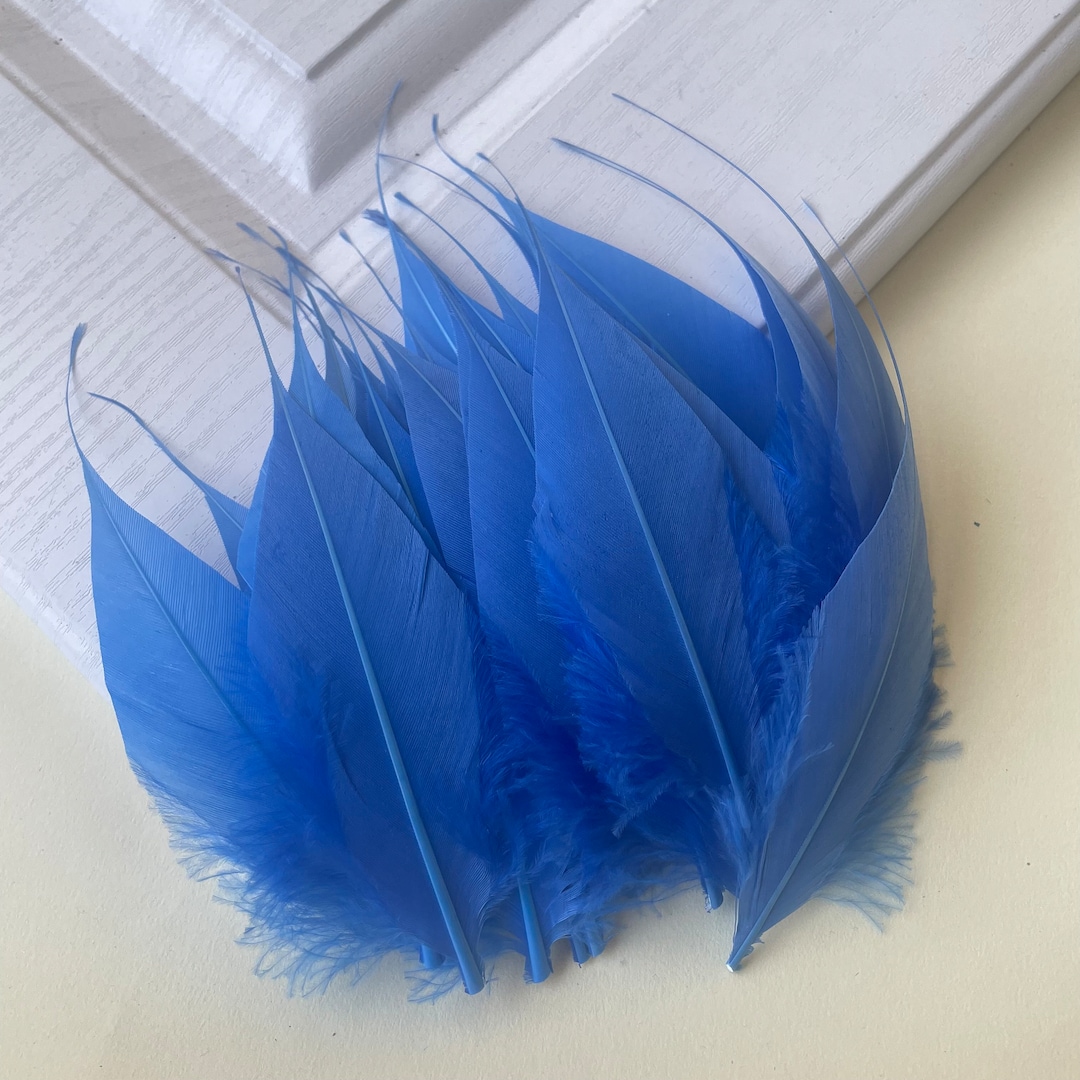 80 Colours Goose Feathers Dyed Natural Feathers for Millinery Hat ...