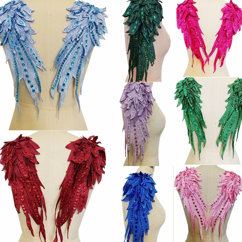 Wings Applique - Etsy