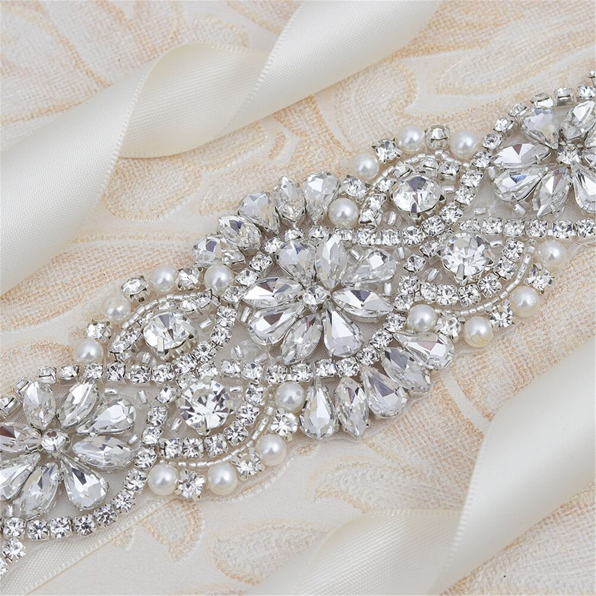 Luxury Rhinestone Belt Trimming Women Dress Accessories Hot - Etsy