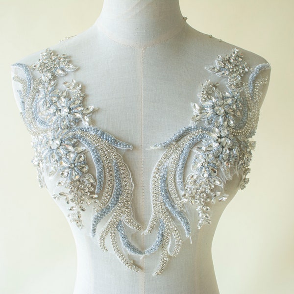 Crystal Applique - Etsy