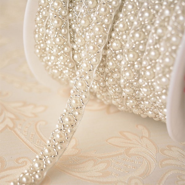 Beaded Ribbon Trim - Etsy