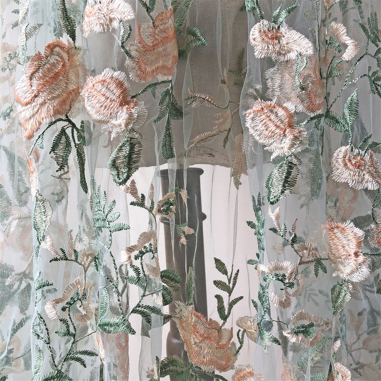 Elegant Blooming Flower Lace Delicate Embroider Floral Lace - Etsy