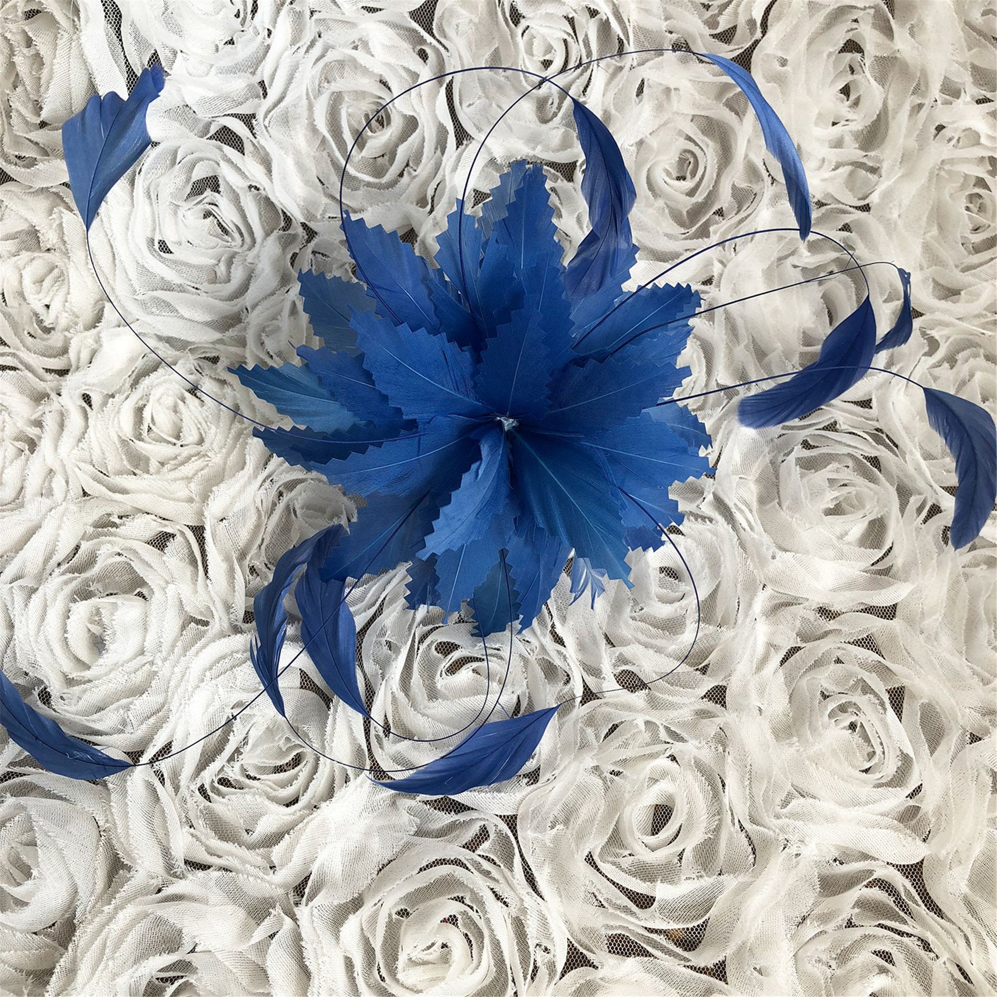 Goose Feather Flower Mount Flower Handmade Natural Dyed | Etsy