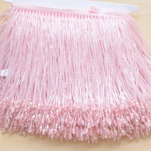 Dangling Fringe Trim,beaded Fringe Trim,heavy Bead Trimming for Dance ...