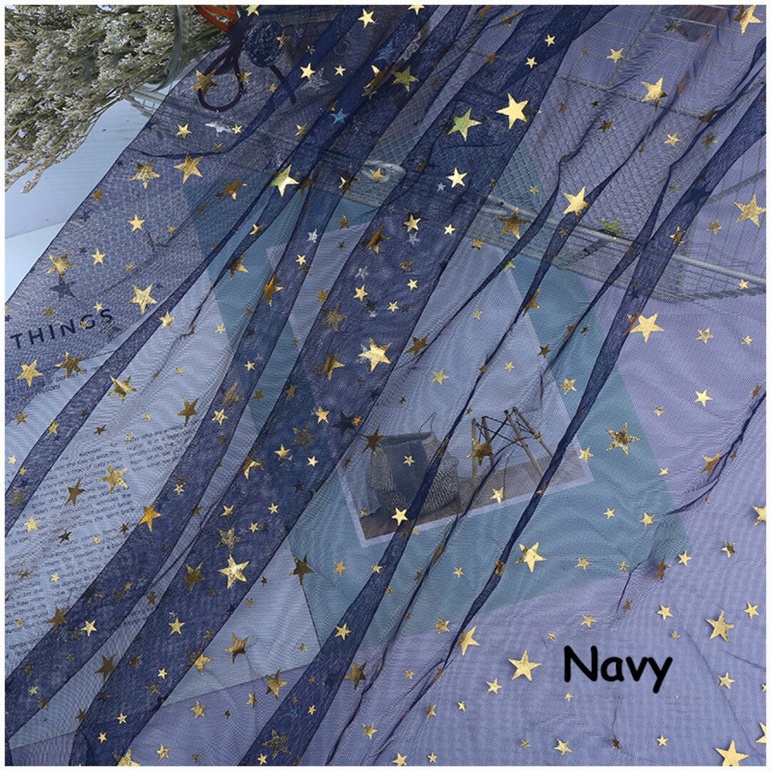 Lovely Star Lace Fabric by the Yard Soft Lace Mesh Lace Fabric Party ...