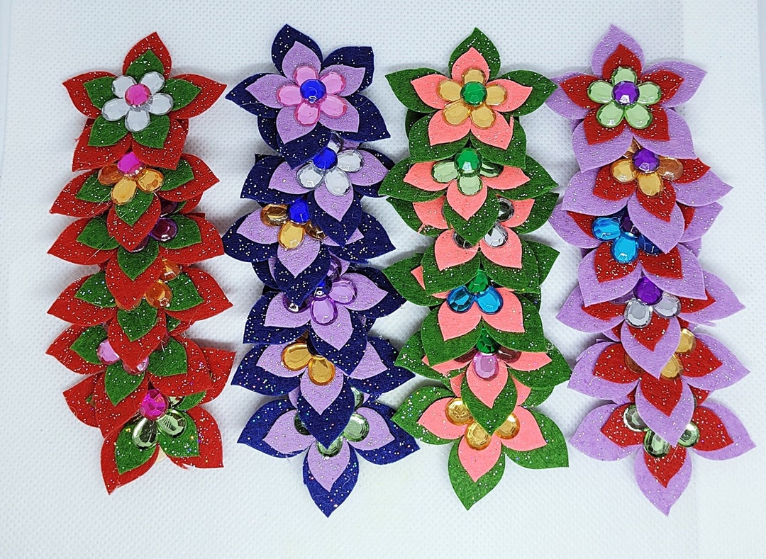EVA Flower Dog Bows - Etsy