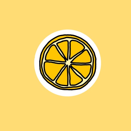 Lemon Sticker Pack - Etsy