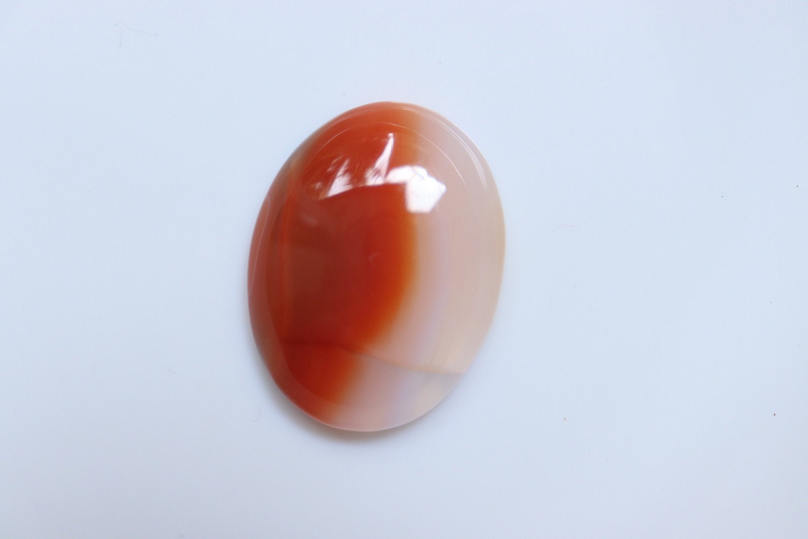 Beautiful Red Sardonyx Cabochon. August Birthstone Cabochon | Etsy UK