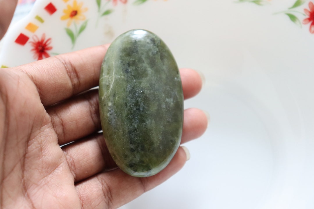 Natural Vessonite Palmstone - Vessonite Palm Gemstone - Palmstone for ...