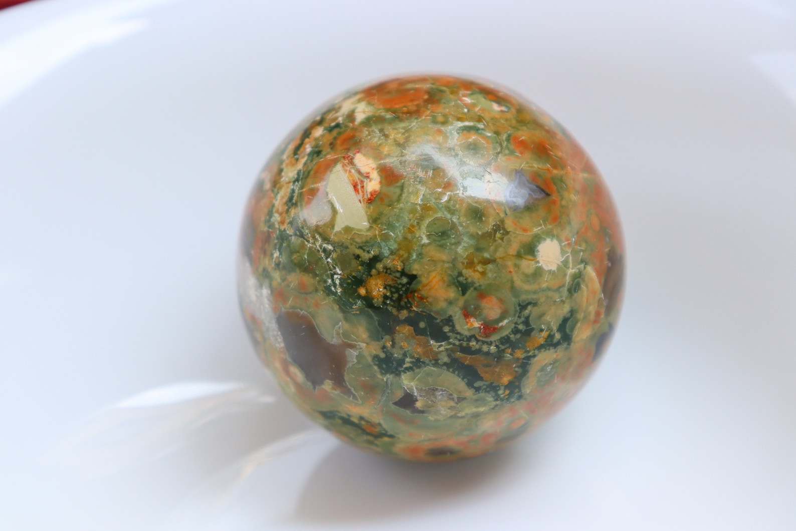 Rainforest Jasper Sphere From Australia Rhyolite High-quality Orbs ...