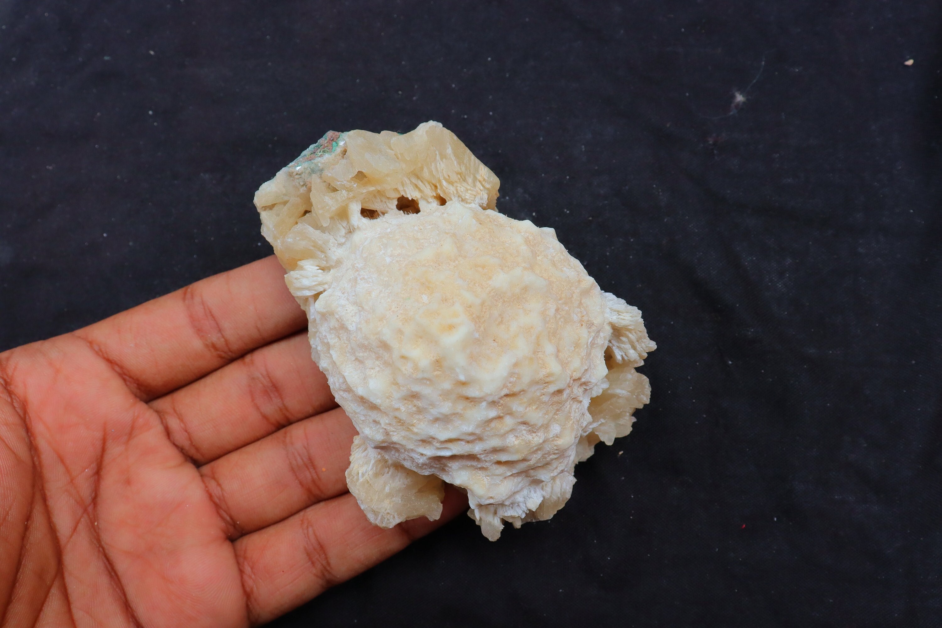 Natural Stilbite in Okenite Gyrolite Mineral, Okenite Crystal, Okenite ...