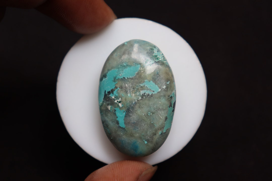 Small A+ Natural Shattuckite Azurite Palm Stone, Azurite Palm Stone ...