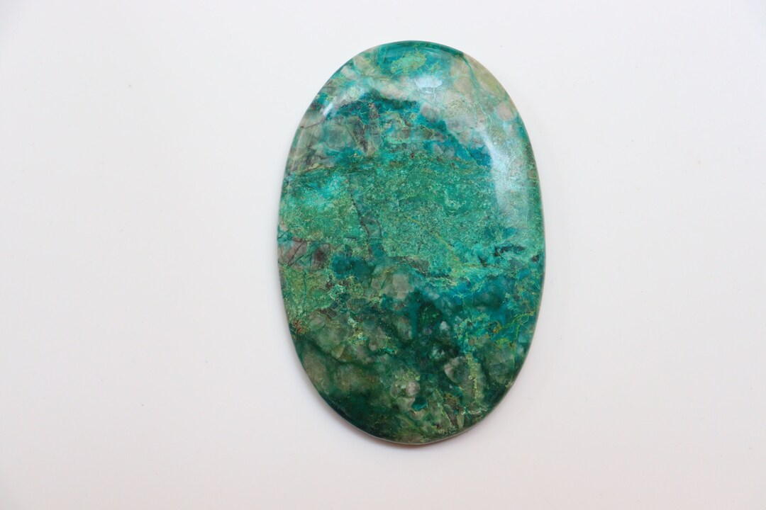 Natural Chrysocolla Cabochon, Gemstone, Chrysocolla Loose Stone ...
