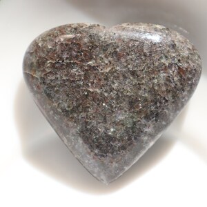 Iolite Heart Stone Also Known as Water Sapphire - Shamanic Stone - Blue ...