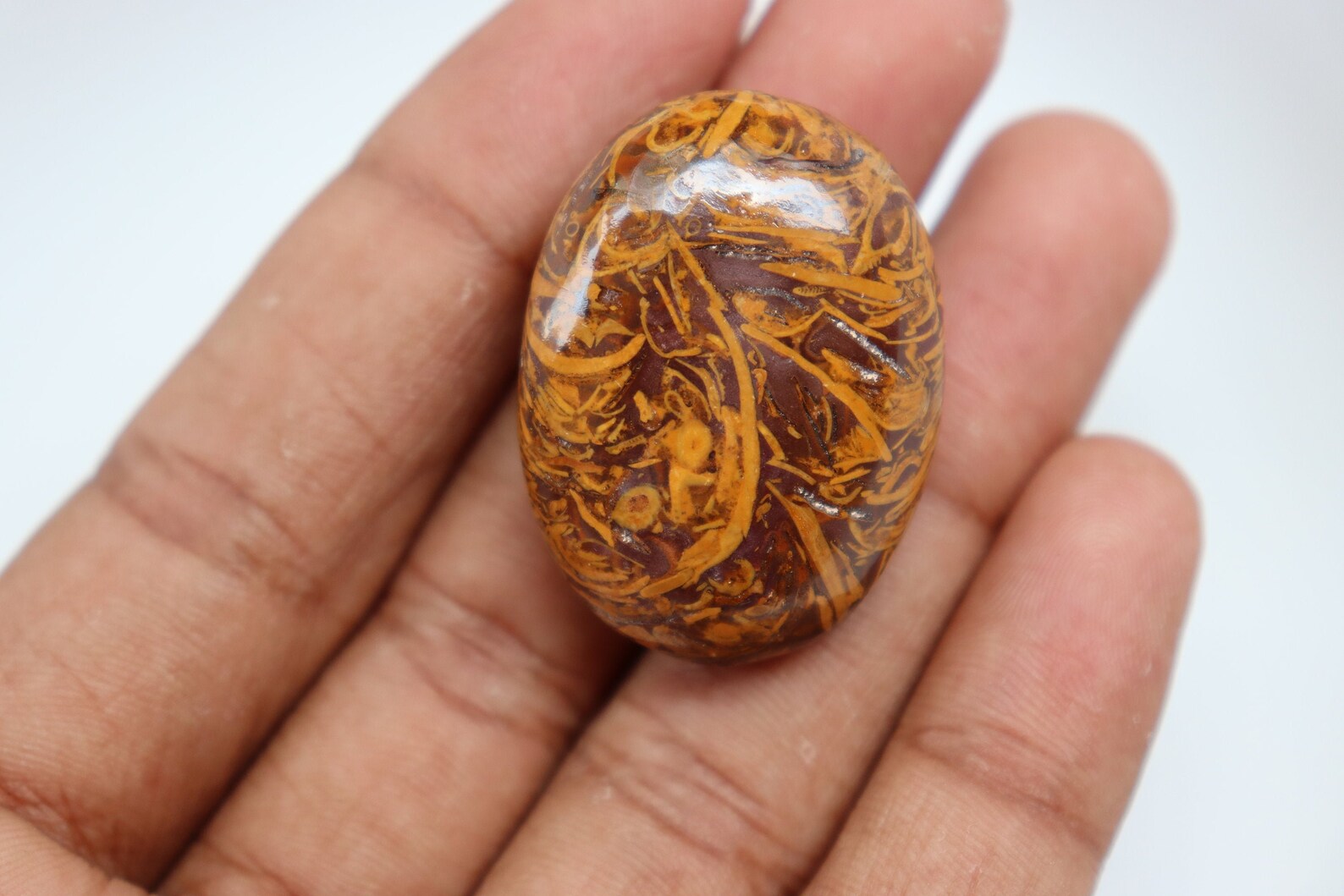 Calligraphy Stone Miriam Stone, Elephant Stone, Palm Stone, Stress ...