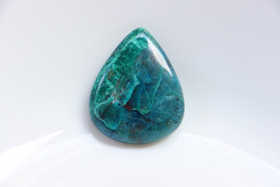 Shattuckite Cabochon Natural Shattuckite Blue Stones Loose - Etsy UK