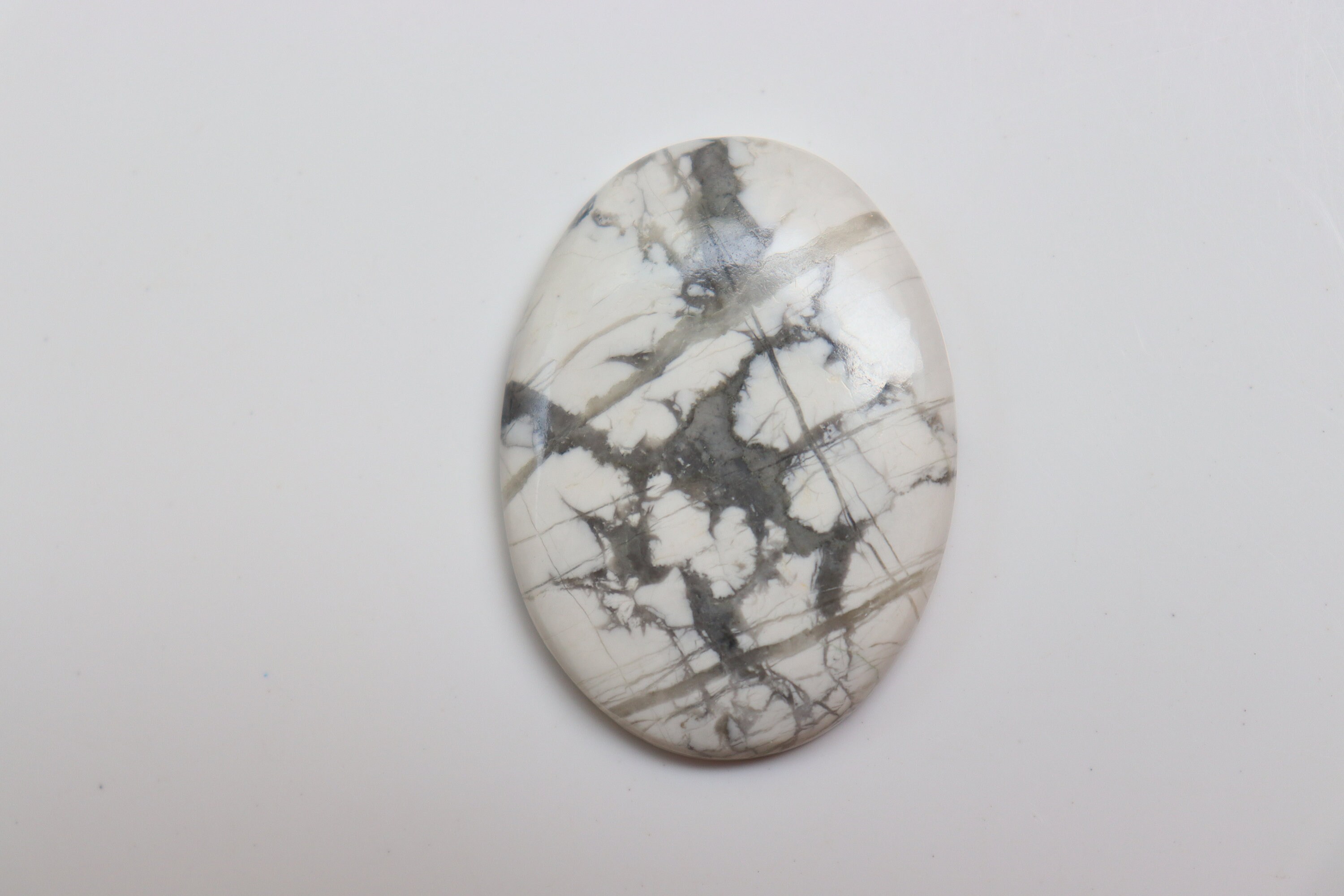 Natural Howlite Cabochon, Crystal, White Howlite Stone, Cabochon Stone ...