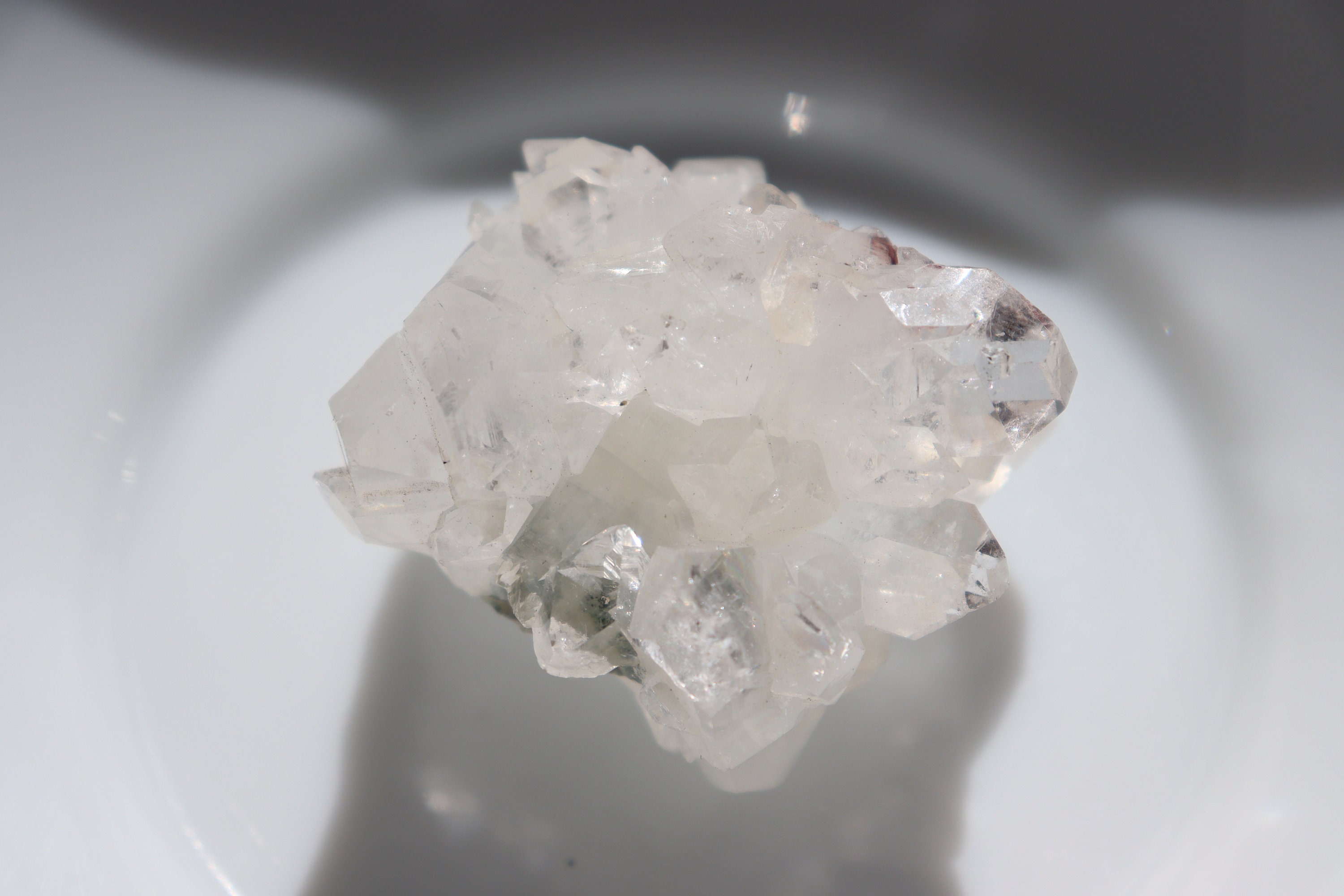Natural White Apophyllite Cluster Clear Apophyllite Crystal - Etsy