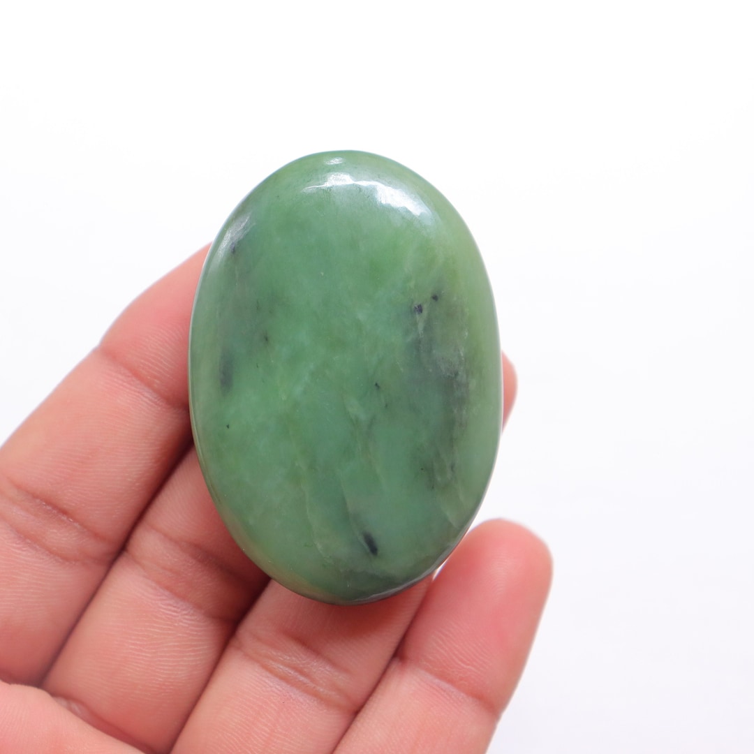 Nephrite Jade Palm Stone, Natural Nephrite Jade Palm, Nephrite Jade ...