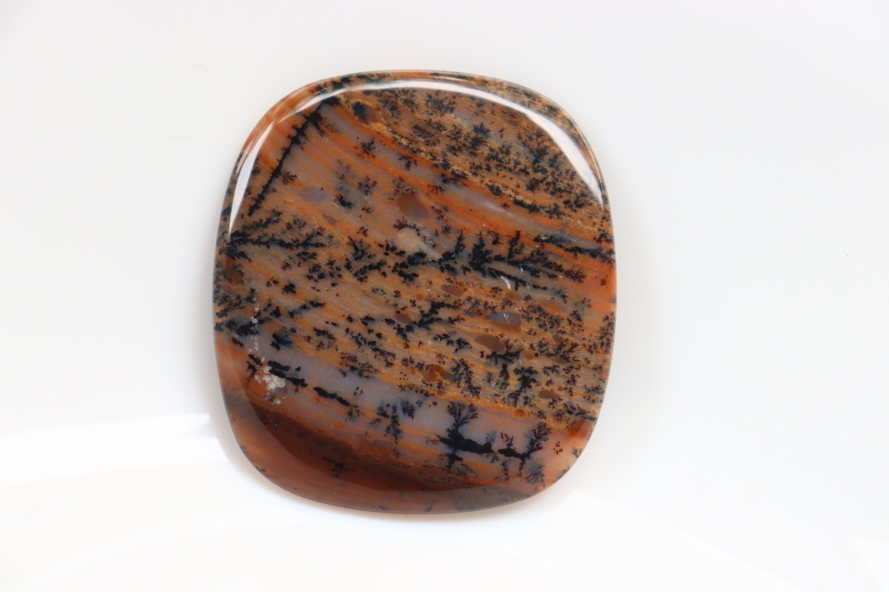 Natural Honey Dendrite Agate Cabochon Big Size Honey - Etsy UK