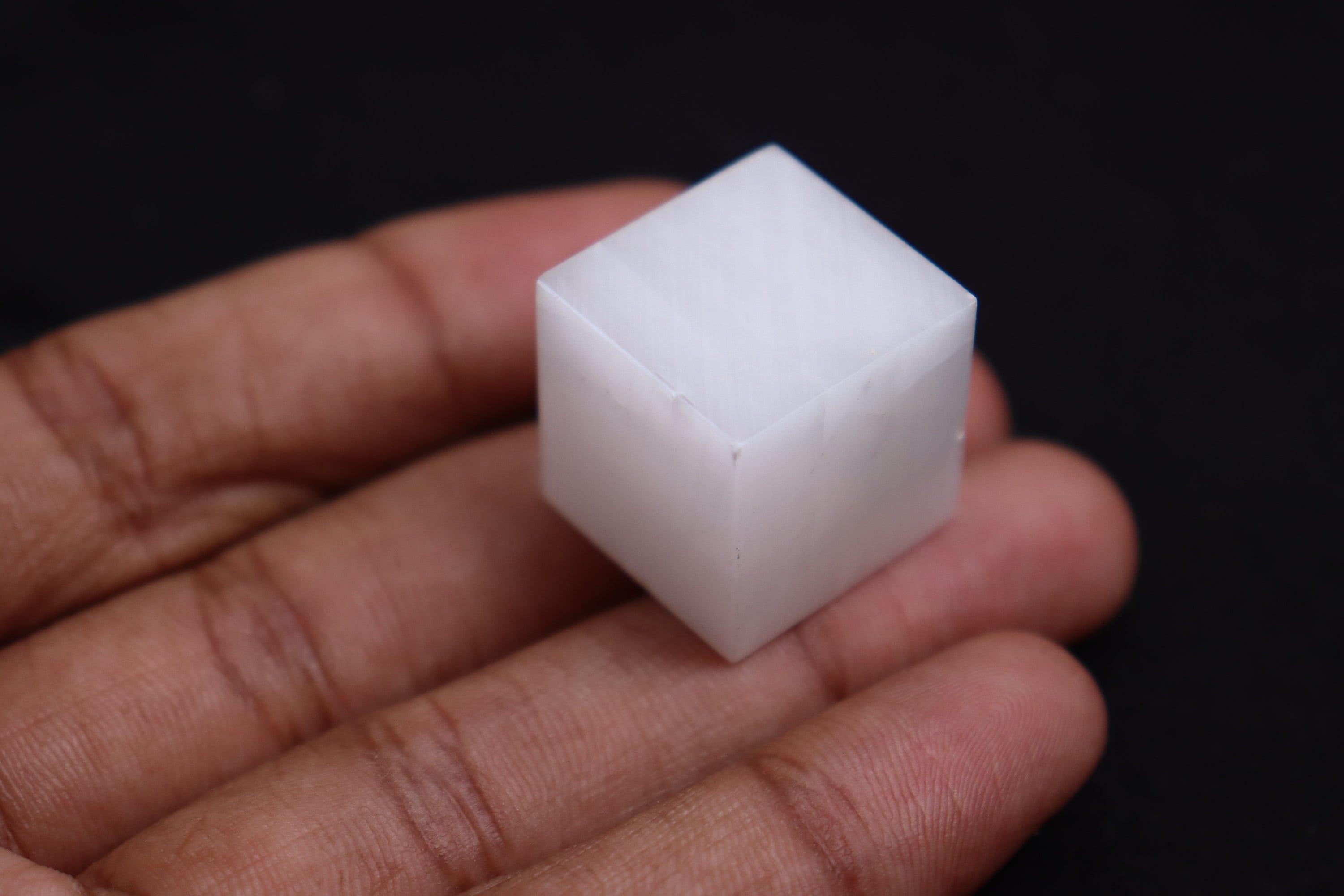 White Calcite Cube Stone Healing Specimen Mined in Rhodope - Etsy UK