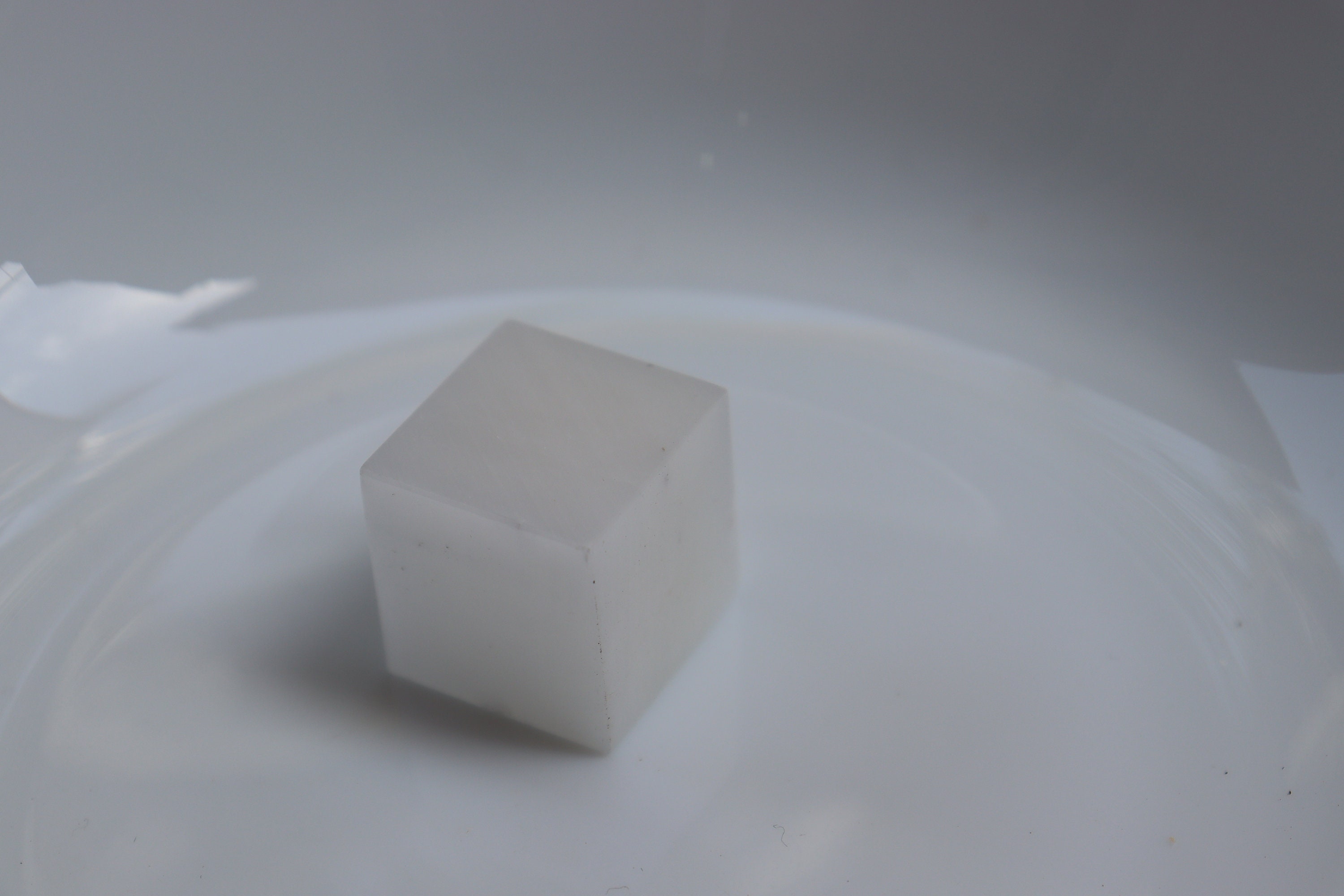 White Calcite Cube stone Healing Specimen mined in Rhodope | Etsy