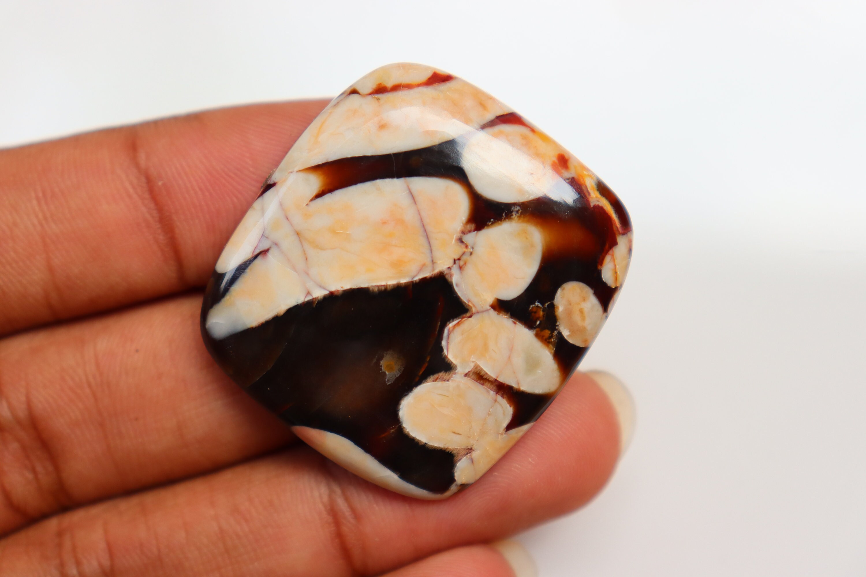 Peanut Wood Jasper Cabochon Peanut Wood Jasper Oval Shape - Etsy