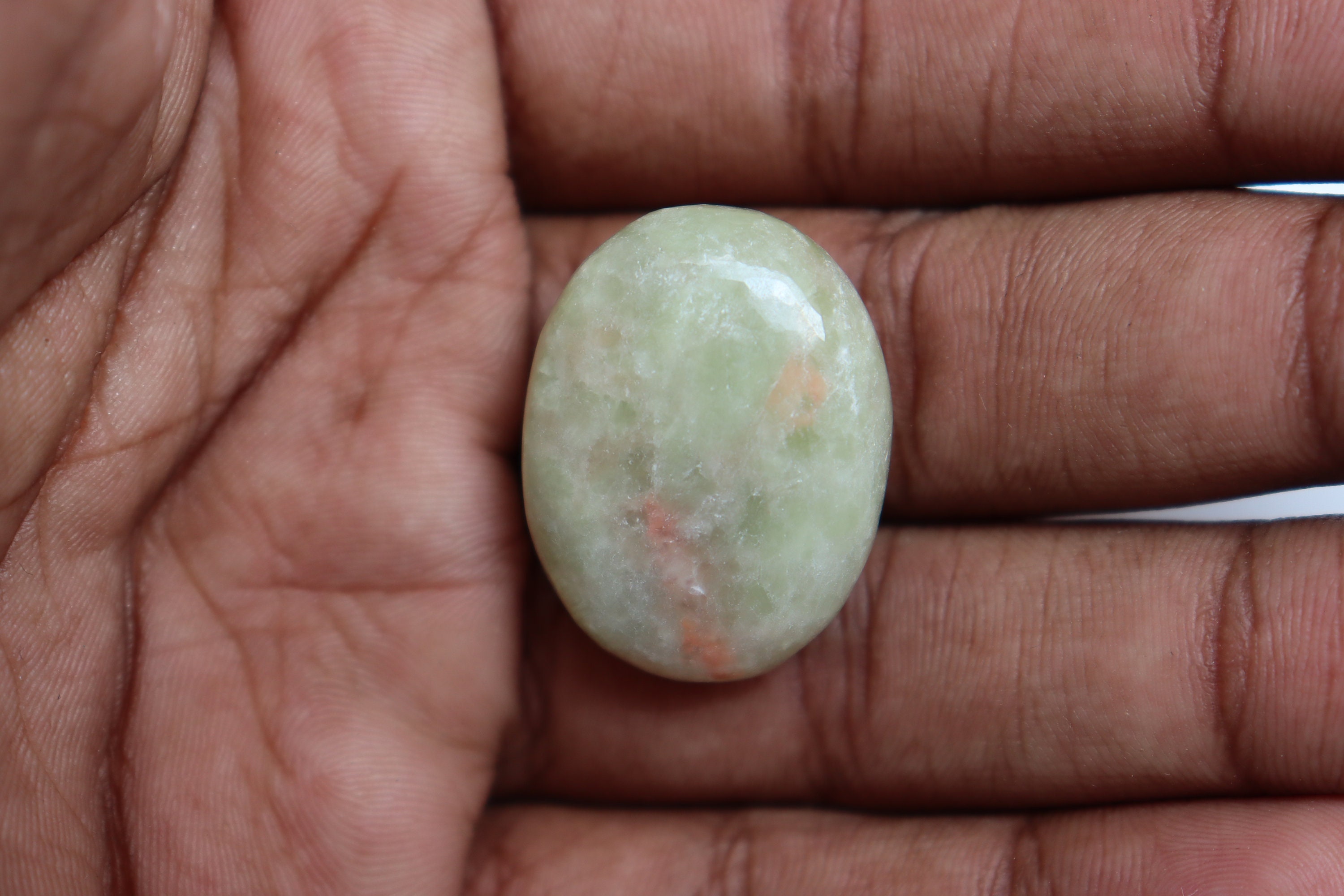 Natural Yellow Serpentine Palm Stone Polished Yellow - Etsy UK