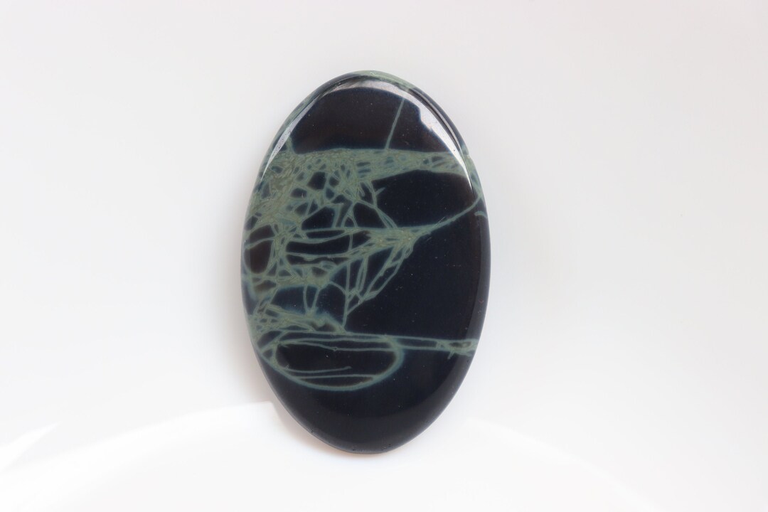 Natural Spider Web Jasper Cabochon Gemstone, Spider Web Jasper, Loose ...