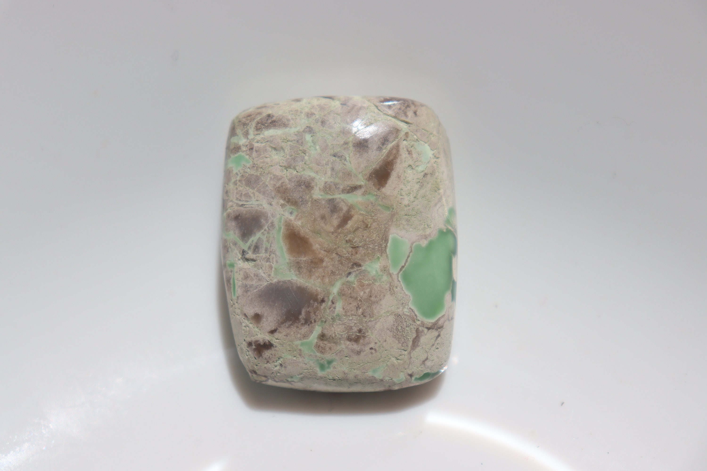 Variscite Palm Stone, Variscite Pocket Stone, Green Variscite Gemstone ...