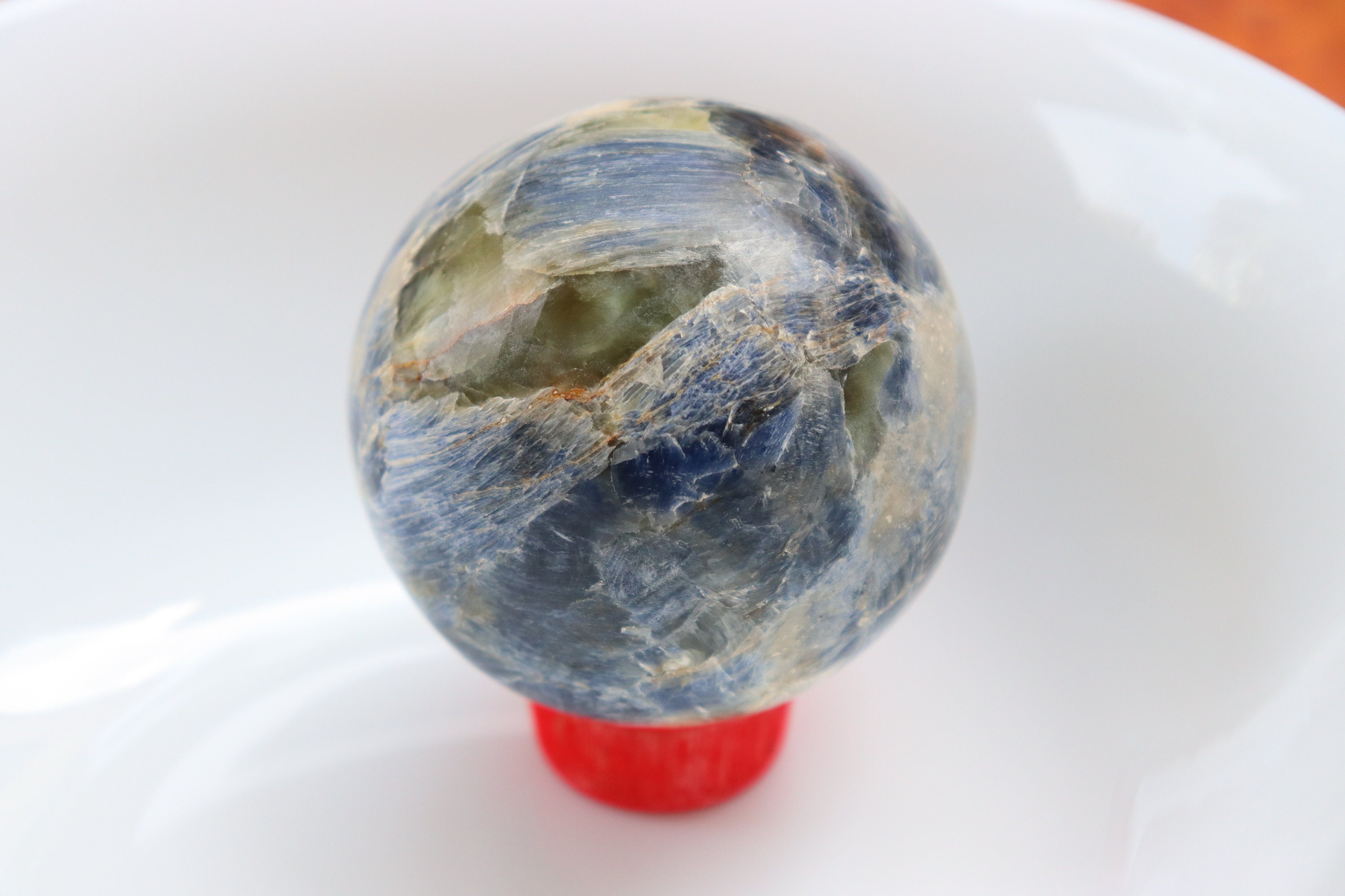 Rare Blue Kyanite Sphere Confidence Stone Healing Stone of - Etsy UK