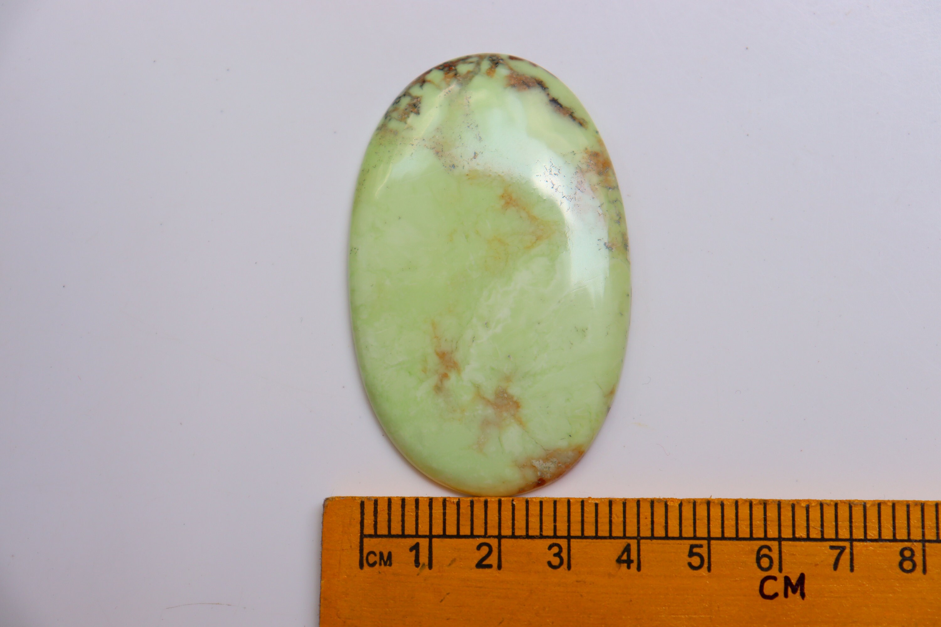 Lemon Chrysoprase Cabochon, Healing Crystal , Self Compassion Crystal ...
