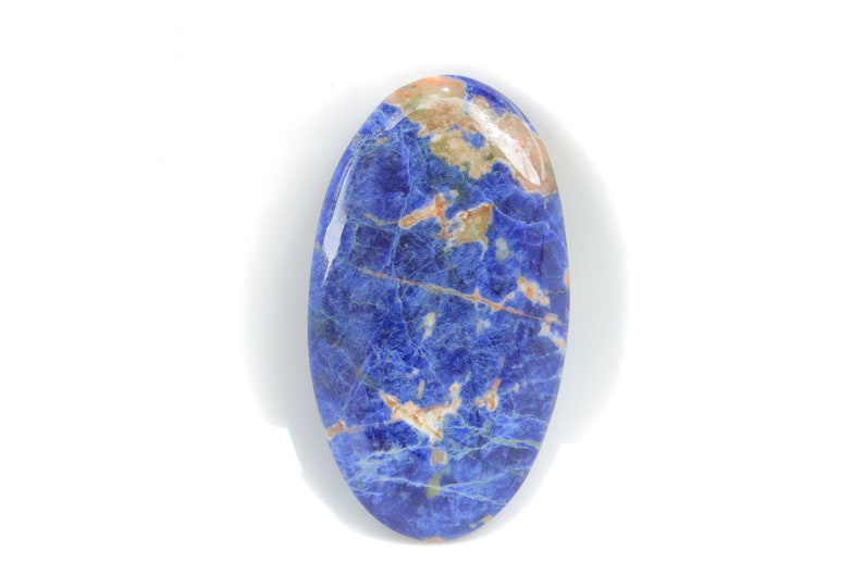 Sodalite Palm Stone Natural Sodalite Palm Stone Sodalite - Etsy