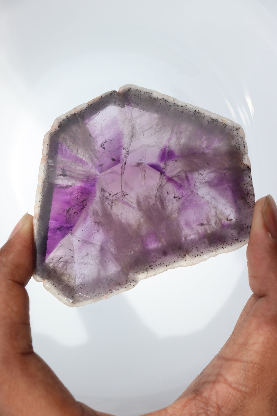 XL Star Amethyst Slice Natural Amethyst Slice Purple | Etsy