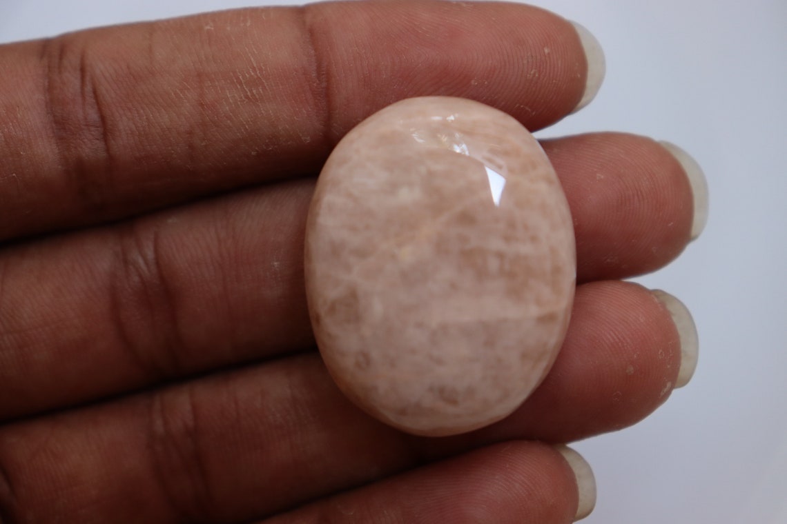 Rare Pink Amazonite Palm Stone Pink Amazonite Polished | Etsy