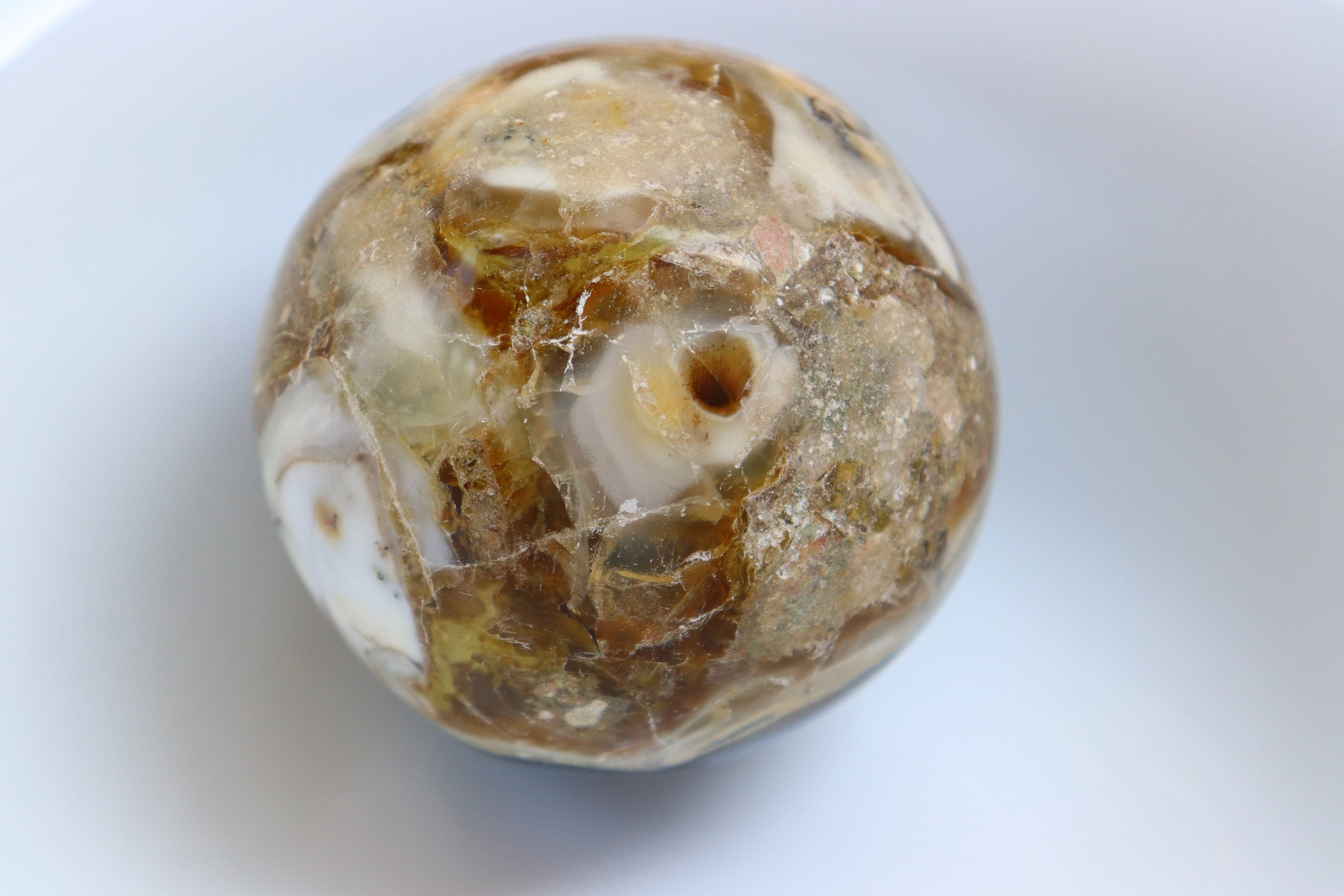 1.10lbs Dendritic Opal Sphere Crystal Sphere Dendritic Opal | Etsy