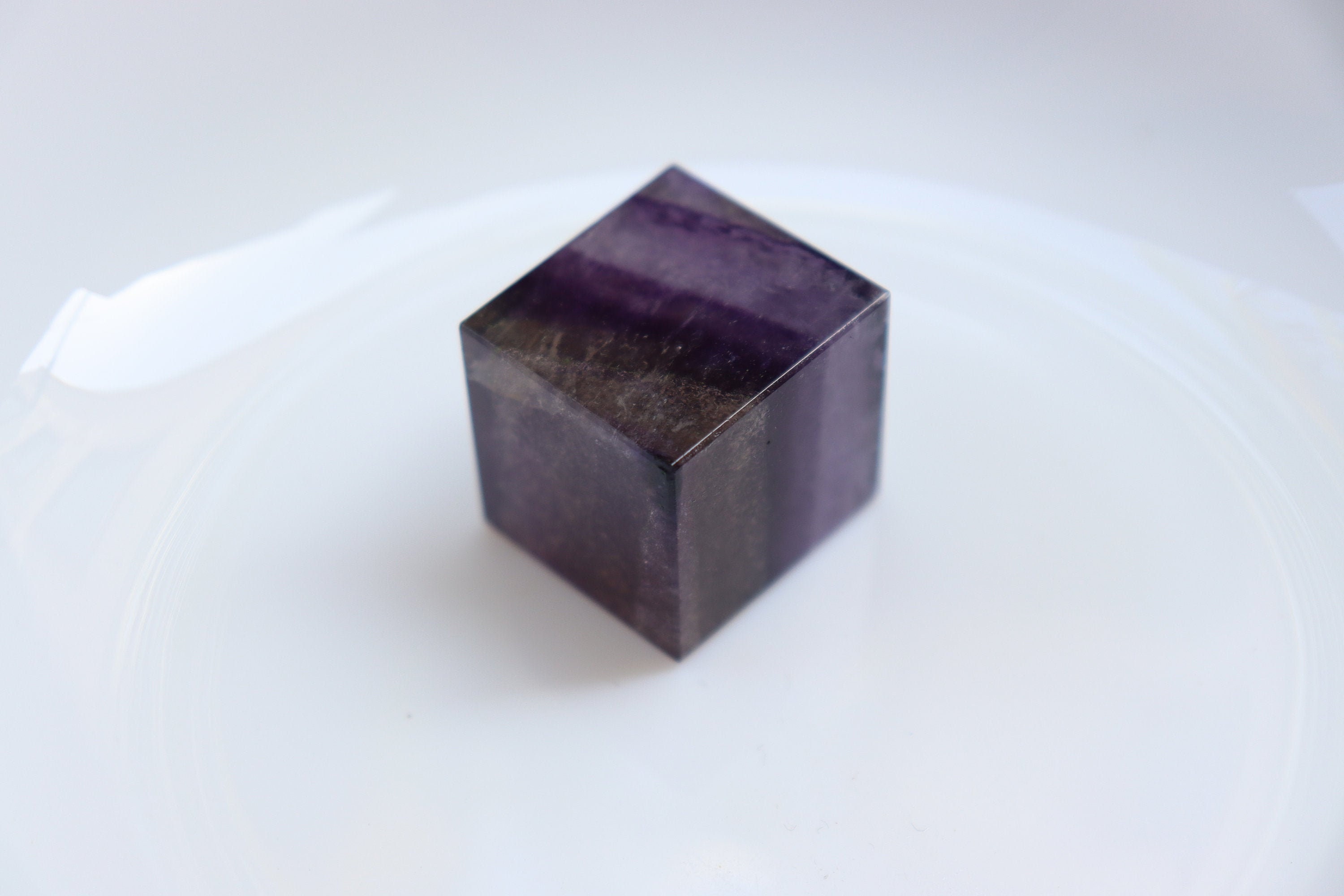 Fluorite Crystal Cube Fluorite Cube Stone Home Living - Etsy