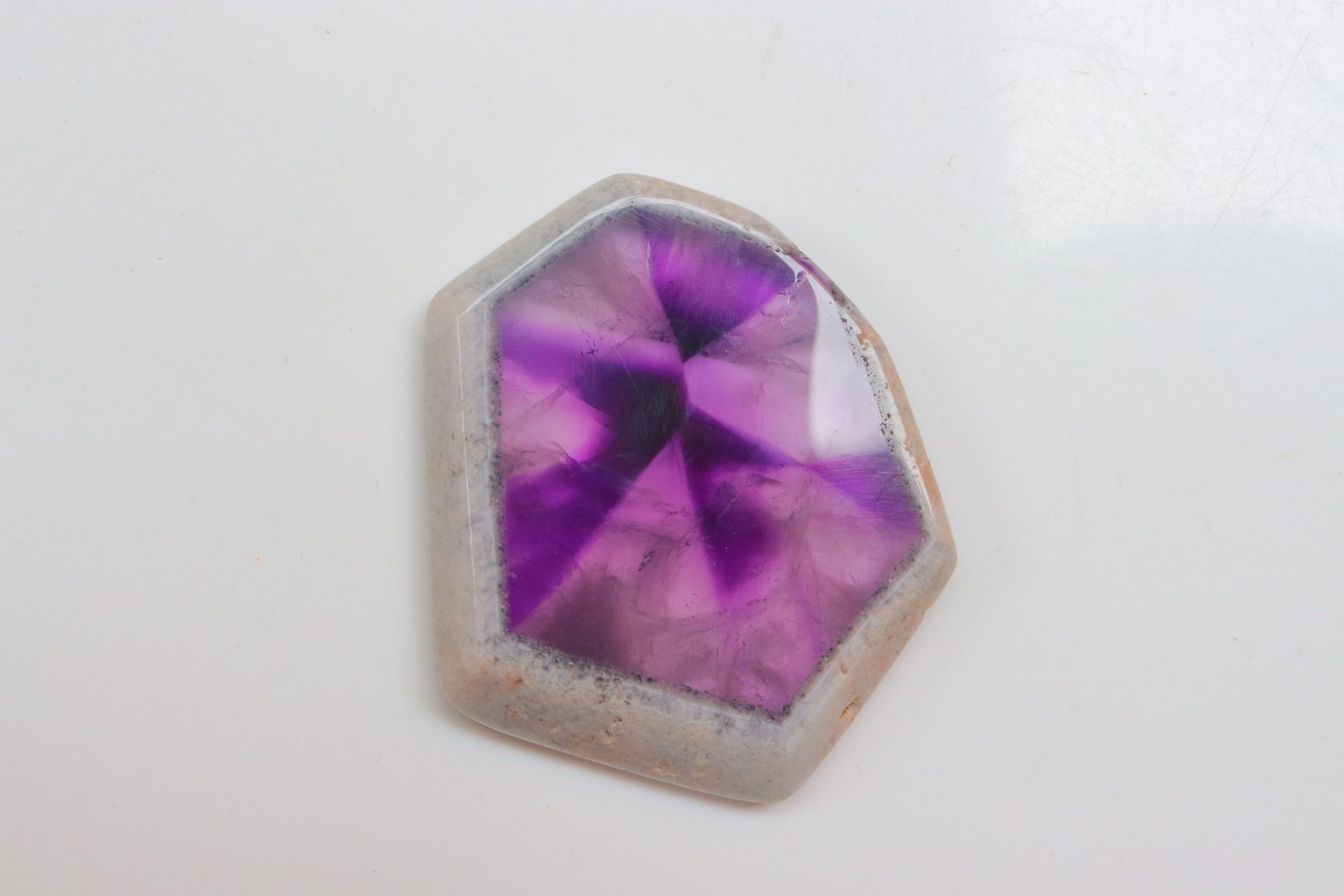 XL Star Amethyst Slice Natural Amethyst Slice Purple - Etsy