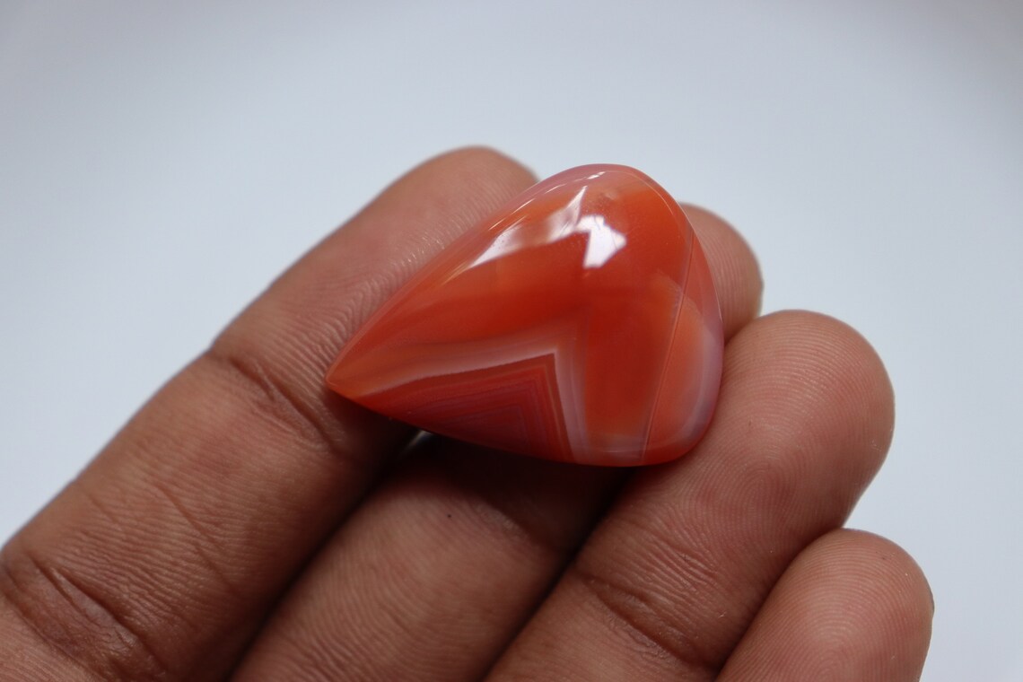 Beautiful Red Sardonyx Cabochon. August Birthstone Cabochon, Healing ...
