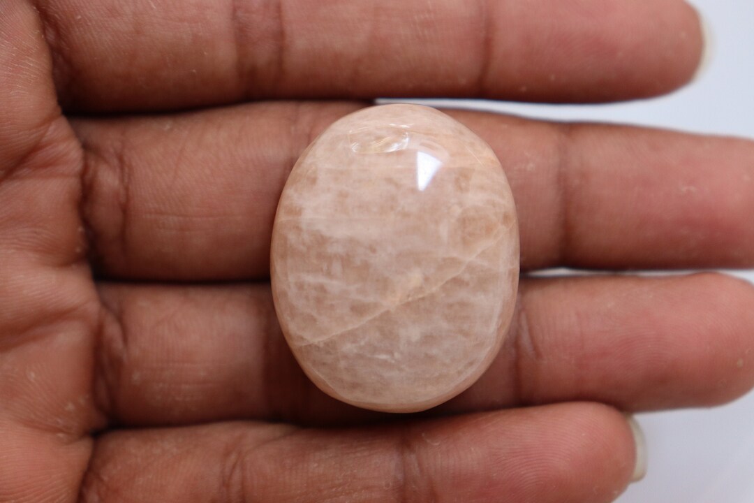 Rare Pink Amazonite Palm Stone - Pink Amazonite Polished Stone ...