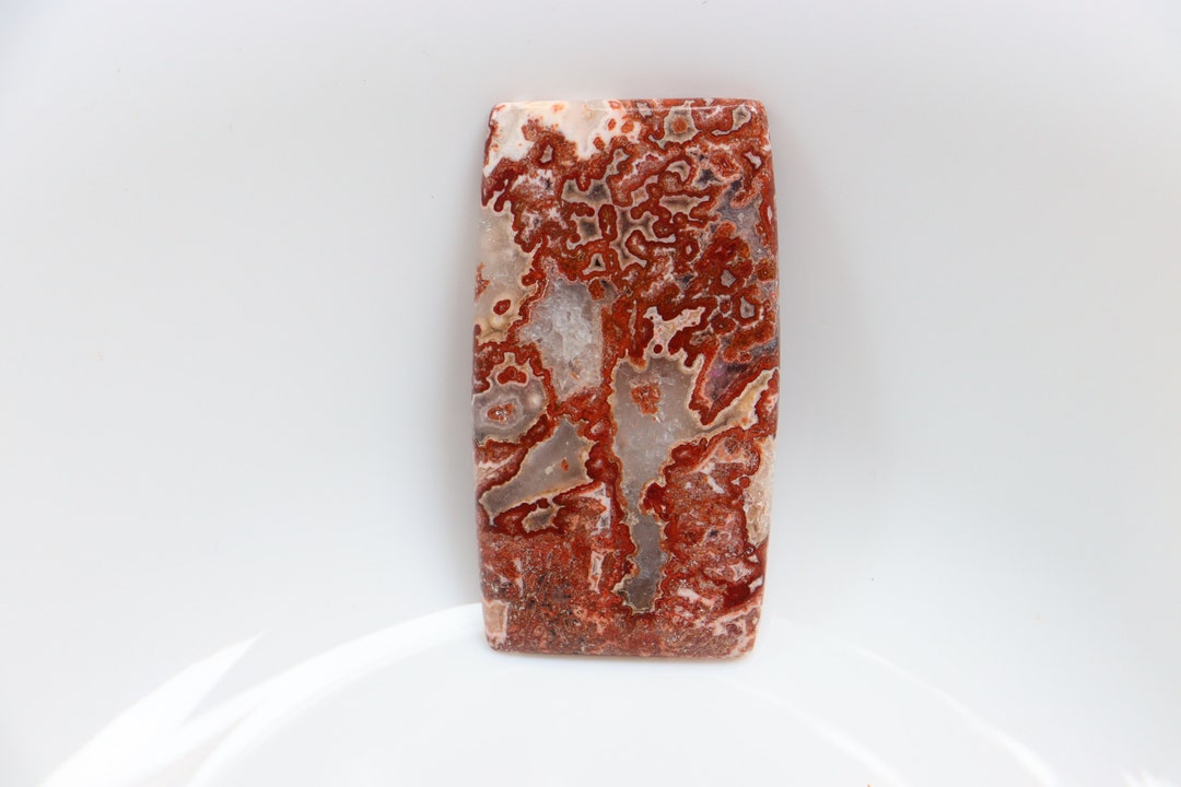 Rosetta Lace Cabochon, Maroon, Grey, Healing Stone, Beige, Cabochon ...